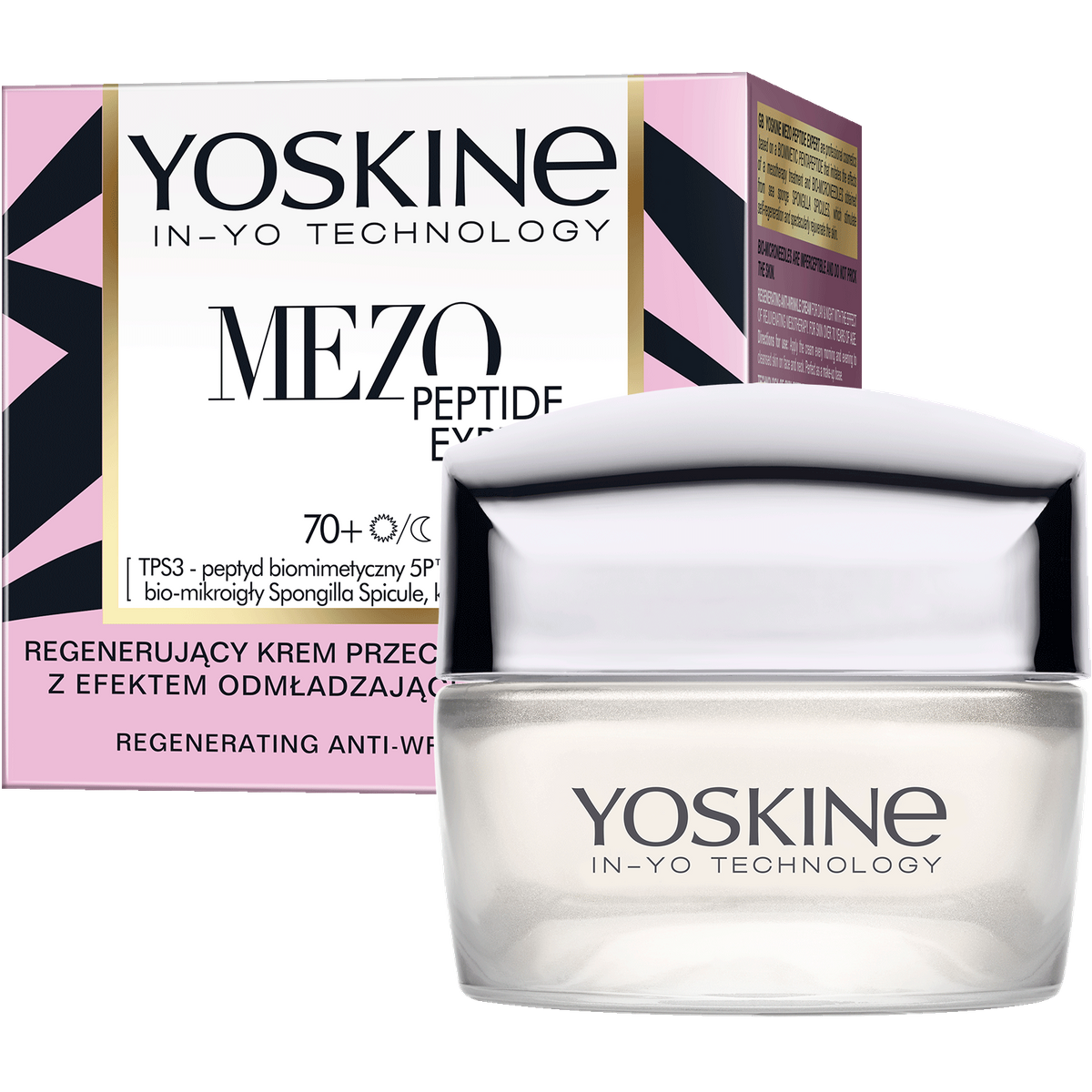 Yoskine Mezo Peptide Expert Regenerujący krem przeciwzmarszczkowy 70+